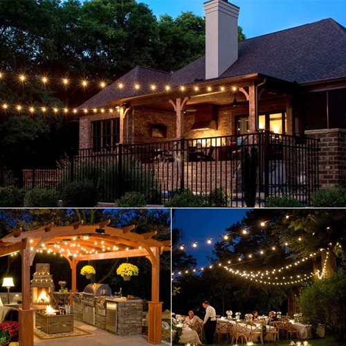 Shatter Proof Globe String Light – Outdoor Space Designs