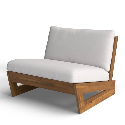 Acacia Outdoor Armless Lounge Chair – Outdoor Space Designs