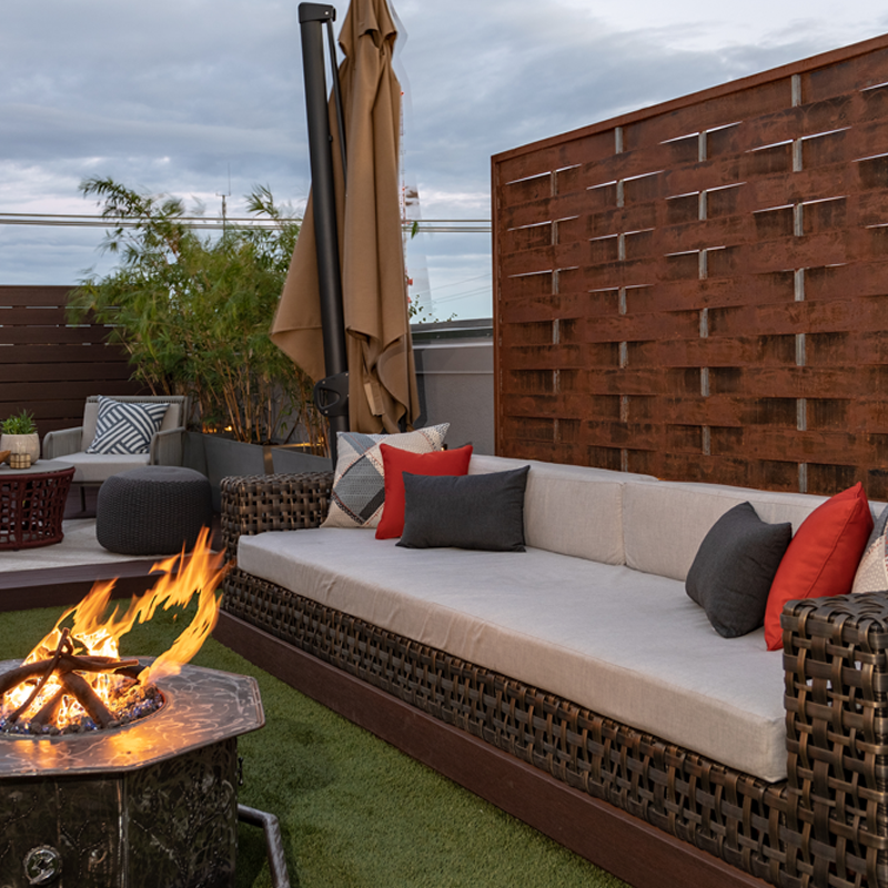 Zen Rooftop Patio – Outdoor Space Designs