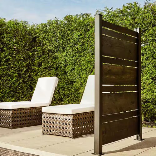 Privacy Fence Aluminum Post Kit – Outdoor Space Designs