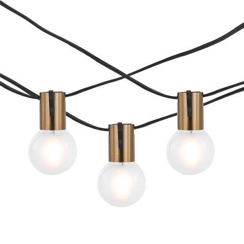 Contemporary 10 Bulb String Light – Outdoor Space Designs