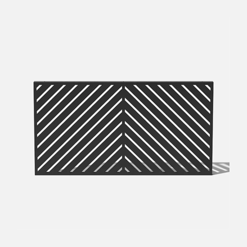 Metal Privacy Screen, Arrow – Outdoor Space Designs