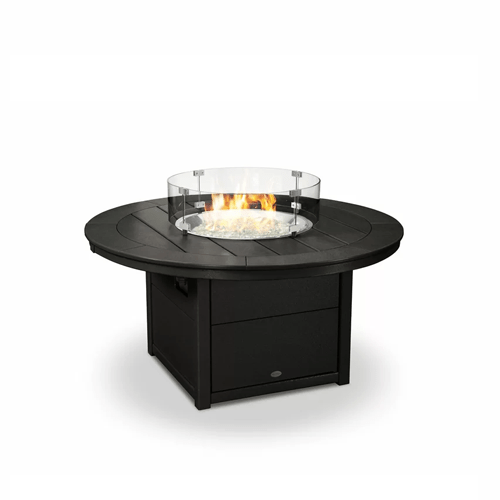 Polywood Round Fire Pit Table – Outdoor Space Designs