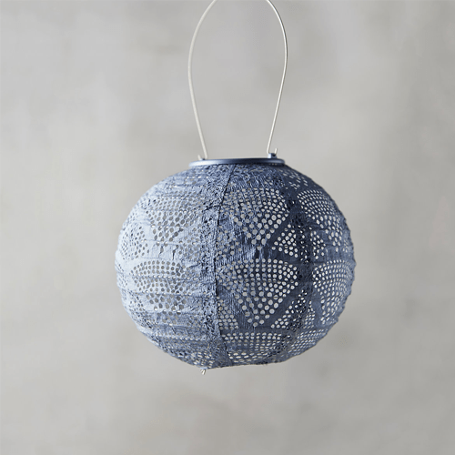 Solar Geometric Lace Lantern, Small – Outdoor Space Designs