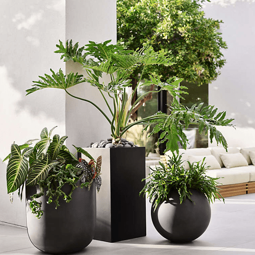 Outdoor Planter: Sphere Planter – Outdoor Space Designs