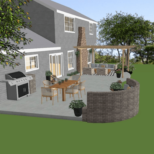 Patio Design Layout Software Free Landscape Design Software | Create